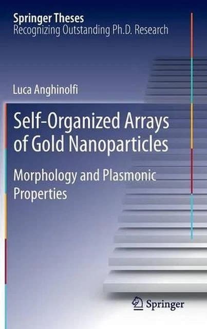 Self Organized Arrays Of Gold Nanoparticles Morphology And Plasmonic