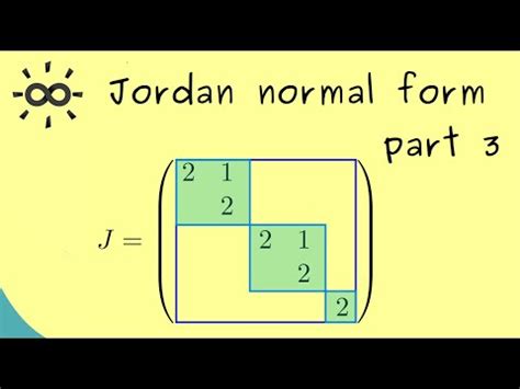 Learn Jordan Normal Form Part 3 Another Example Mind Luster