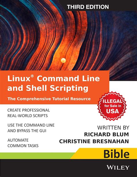 Buy Linux Command Line And Shell Scripting Bible 3ed Book Online At