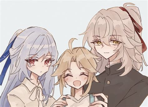 Jingliu Jing Yuan And Yanqing Honkai And More Drawn By Ame Danbooru