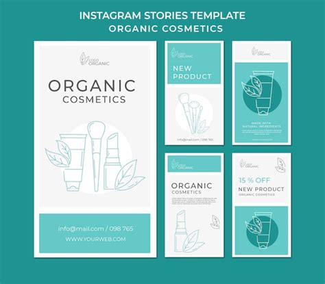 Free Psd Organic Cosmetics Flyer Template