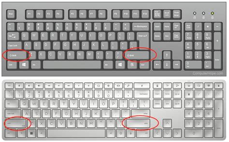 ¿qué Es La Tecla Mayús En Un Pc ¿dónde Está La Tecla Shift Geekom