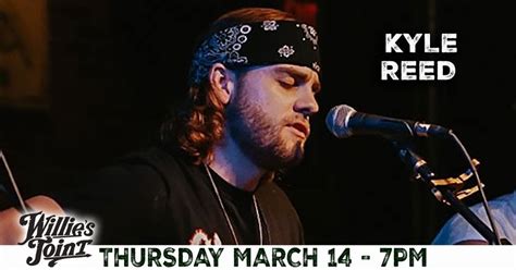 Kyle Reed Willies Joint Bar And Grill Buda March 14 2024