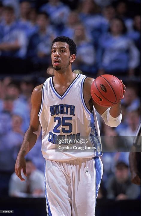 Jason Capel Of The North Carolina Tar Heels Dribbles The Ball During