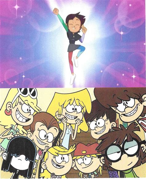The Loud Sisters Love Luz In The Multi Track By Minniemouse2003 On