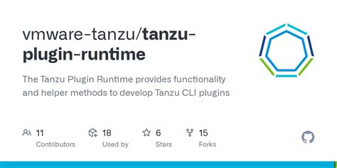 Github Vmware Tanzutanzu Plugin Runtime The Tanzu Plugin Runtime