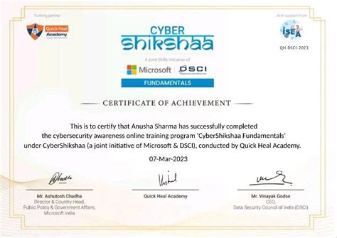 Microsoft Cyber Cybersecurity Training Tech Anusha Sharma