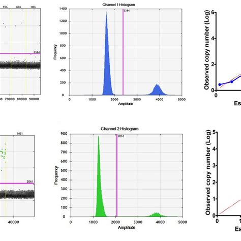 The Dynamic Range Of The Ddpcr Based Assay Detecting The Bacterial