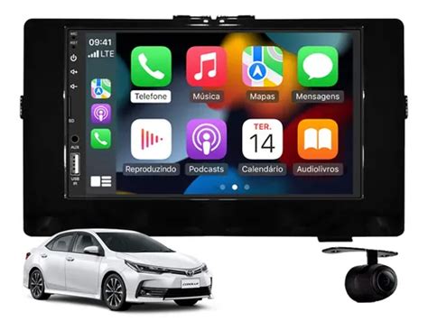 Central Multimidia Apple Carplay Toyota Corolla 2018 2019 Frete Grátis