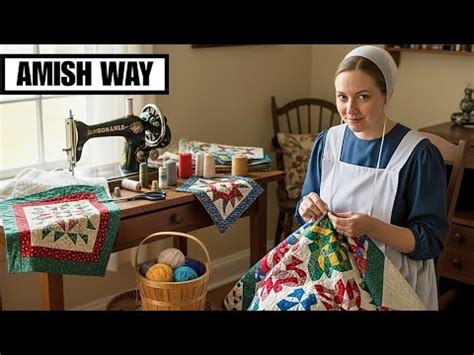 Why Every Amish Quilt Has A Secret Imperfection The Amish Way Youtube