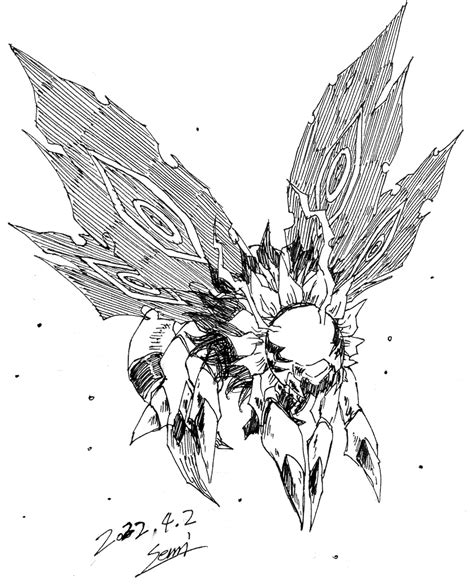 Flymon Digimon Highres Beak Claws Digimon Creature Flying Solo