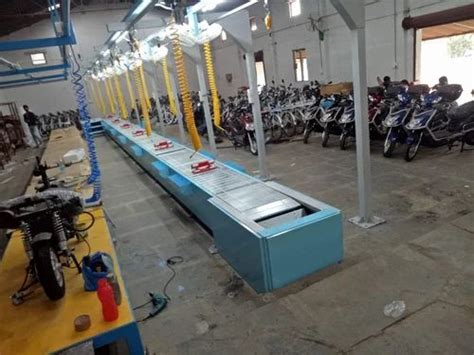 Industrial Conveyor Two Wheeler Assembly Line Manufacturer From Faridabad