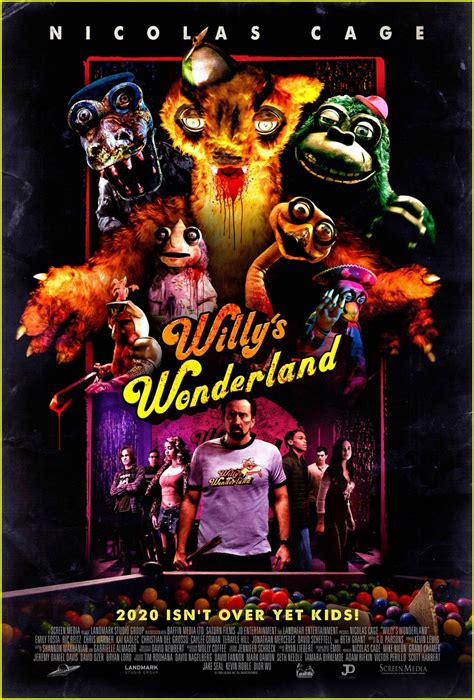 Nicolas Cage Battles Evil Animatronics In Willys Wonderland Trailer