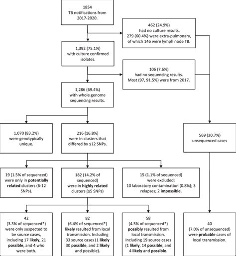 Flow Chart Showing The Results Of Molecular And Epidemiological