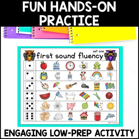 First Sound Fluency Freebie Miss Kindergarten