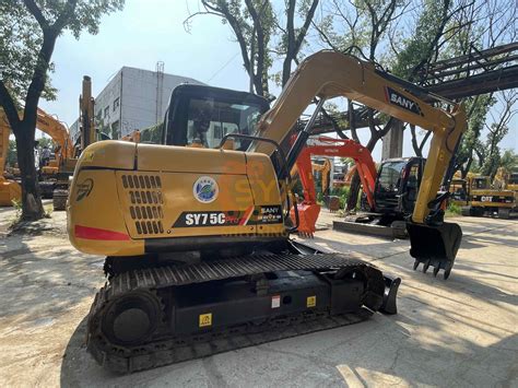 2021 Sany Sy75 8 Used Tracked Excavator For Sale Pande