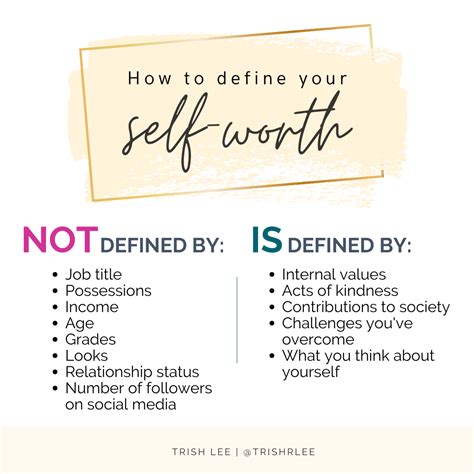 What Does Self Worth Mean Example At Adrienne Maldonado Blog