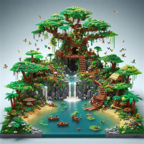 Quick 5 Ideas For Lego Nature Environment Mocs Lego Architecture