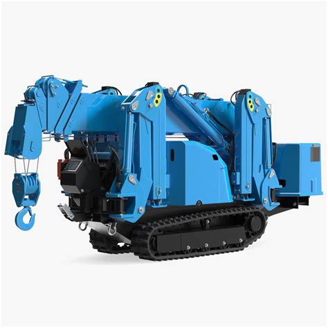 Spider Mini Crane Rigged 3d Model 129 Max Free3d