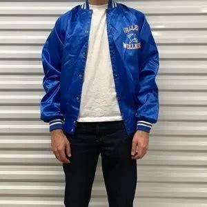 Jackets And Coats Vintage 8s Satin Bomber Snap Jacket Windbreaker
