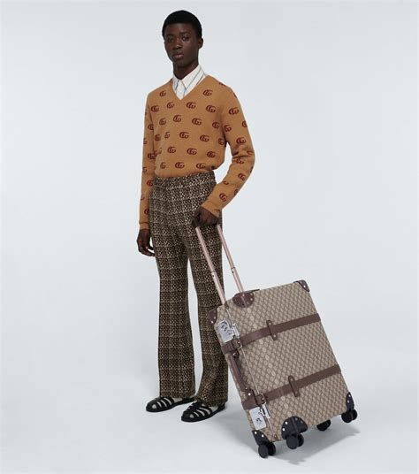 Gucci Globe Trotter X Gucci Gg Medium Suitcase Gucci