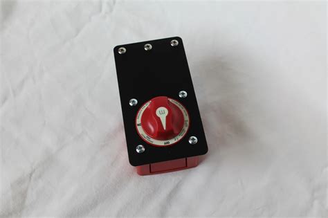 Battery Switch Mounting Plate