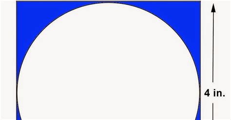 Math Principles Circle Square Problems