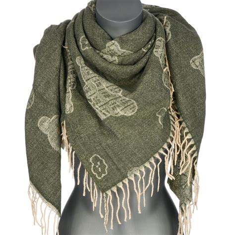 Chusta Damska Duża Modna Na Jesień Frędzle Apaszka • Cena Opinie • Chusty I Apaszki 14317262714