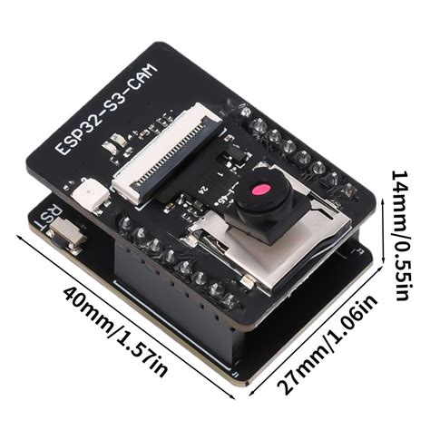 aideepen esp32 s3 cam development board wifi bluetooth module onboard