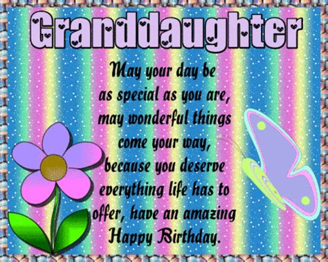 Happy Birthday Granddaughter Wishes Photos
