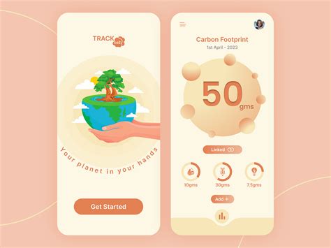 Carbon Footprint Tracker App By Vrithik Prince On Dribbble