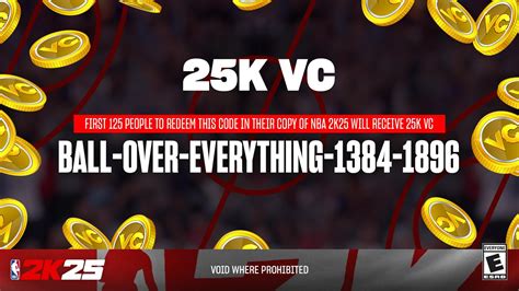Ball Over Everything 1384 1896 For 25k Vc Nba 2k25 Locker Code