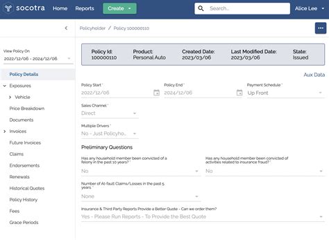Issue A Policy — Socotra Documentation