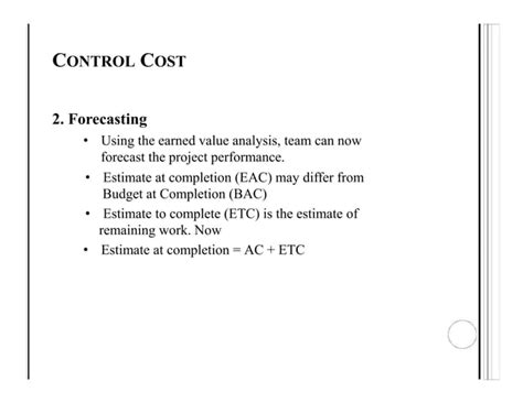 software project cost management and estimation pptx