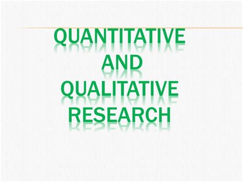 Mixed Method Research Pptx