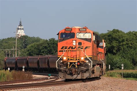 Bnsf 6000 Tecumseh Ne 8 18 18 Bnsf Es44ac 6000 And Es44c4 … Flickr