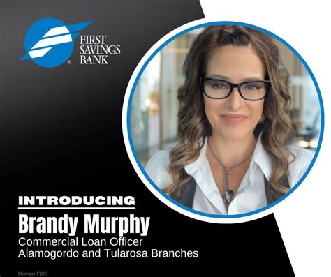 Brandy Murphy Is An Alamogordo Native Who Has Spent Her Entire Career In The Financial World