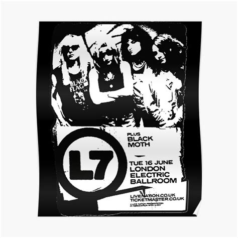 L7 Best Art Poster For Sale By Mcclanahankaren Redbubble