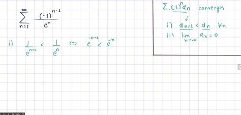 solved prove the alternating series test directly by showing that the