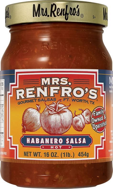 Mrs Renfro Habanero Salsa 16 Oz