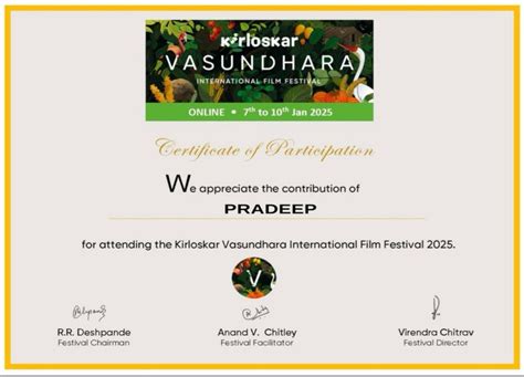 Pradeep Prince On Linkedin Filmfestival Actor Pradeep