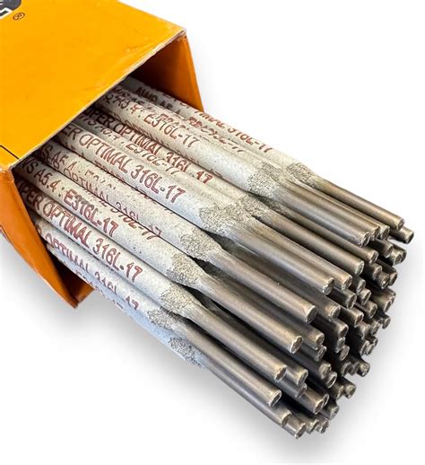 Stainless Steel Arc Mma 316l Welding Electrodes Rods Stick 25mm 20kg