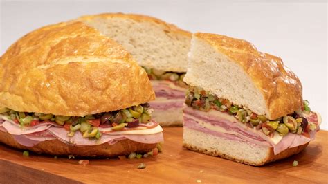 Muffuletta Sandwich Recipe