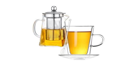 Set Ceainic Cu Ceasca Quasar And Co® Cu Infuzor Capac Cana Pereti