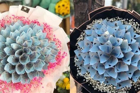 Sử Dụng Bó Hoa Tiền Làm Quà Tặng Cẩn Thận Nguy Cơ Vi Phạm Pháp Luật Chuyên Trang Hoa Học