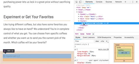 Hipstirred Layout Fine Tuning With The Box Model Free Html And Css