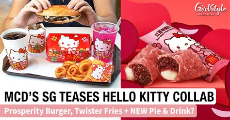 Mcdonalds X Hello Kitty In Singapore For Cny 2024