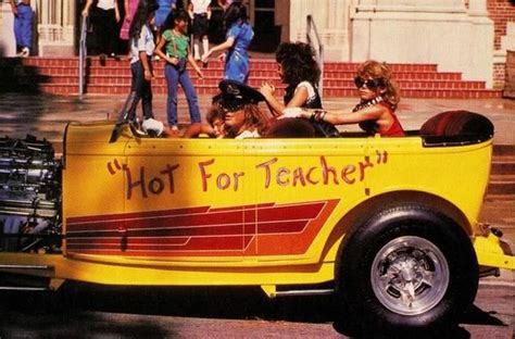 Remember This Car From The End Of Hot For Teacher Van Halen David