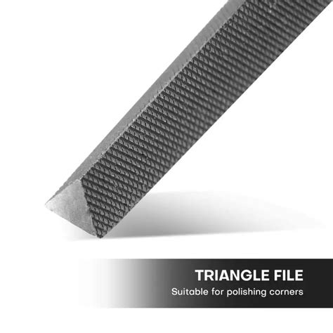 8 Inches Triangular File Single Pack Buy Round Nail File Product