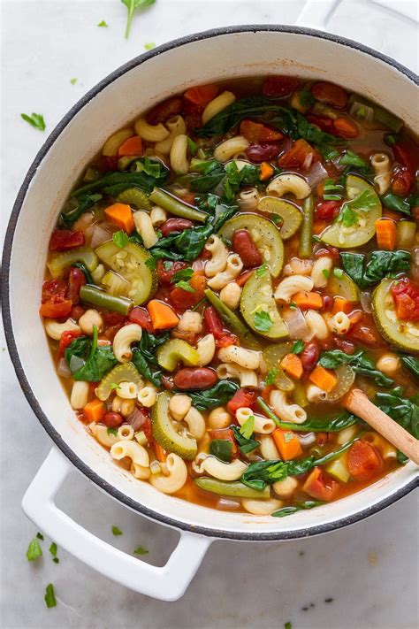 Vegan Minestrone Soup Healthy Easy The Simple Veganista